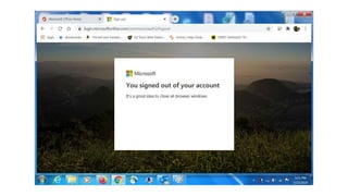 Office 365 cambio passowrd | PPTX