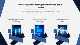 Office 365 Compliance Management: Protect Your Sensitive Data | PDF