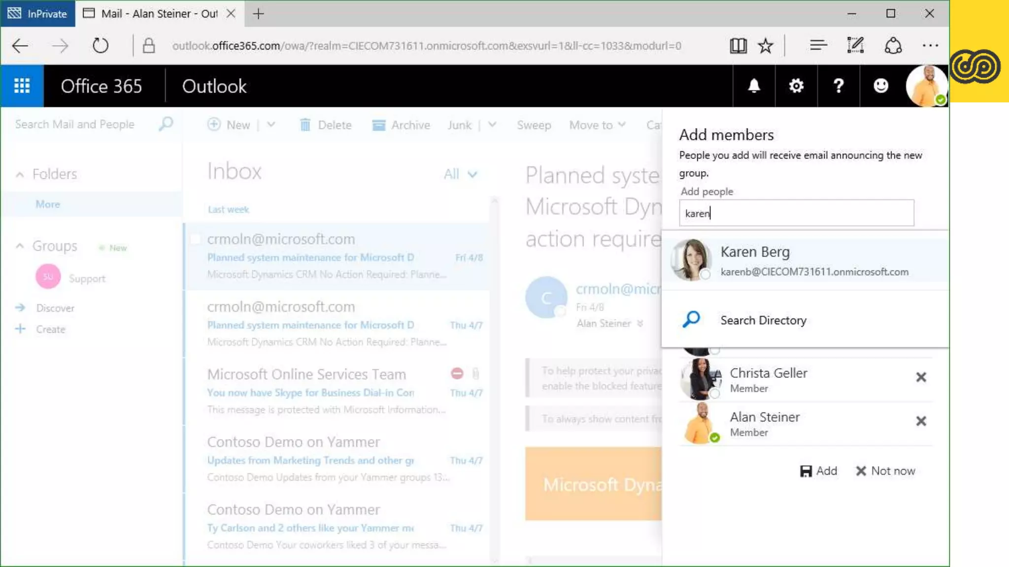 Office 365 Connectors | PPTX