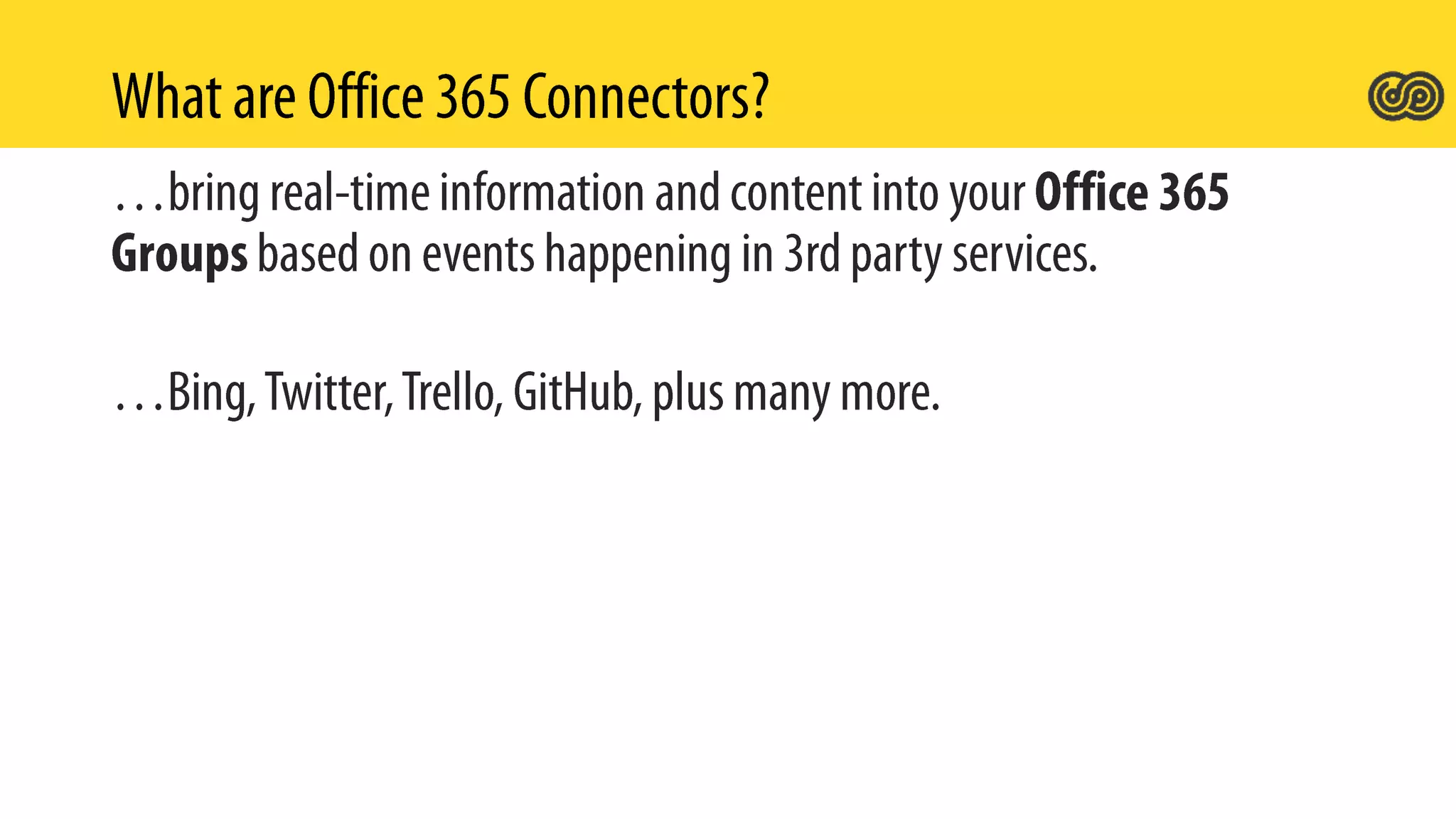 Office 365 Connectors | PPTX