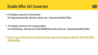 Office 365 Connectors | PPTX