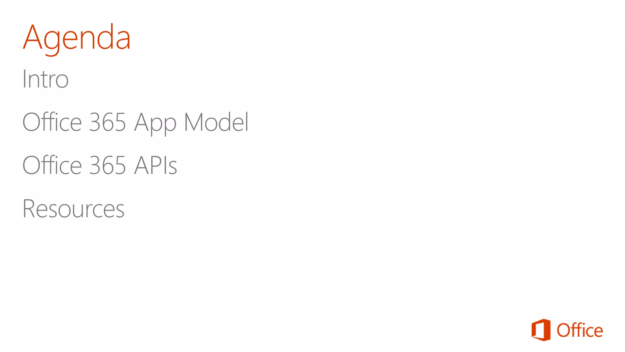 Office 365 Development Overview | PPTX | Web Development | Internet