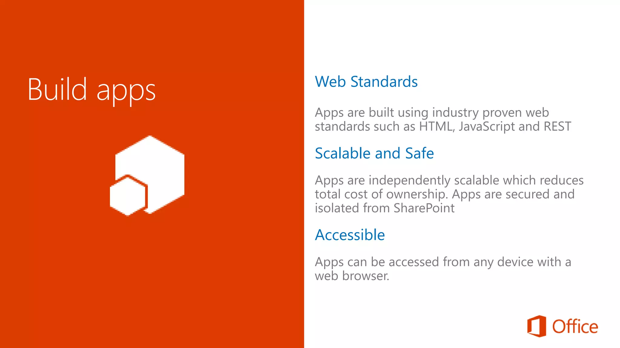 Office 365 Development Overview | PPTX | Web Development | Internet