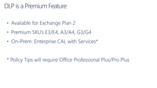 Office 365 DLP-1.pptx | Computer Software and Applications | Computing