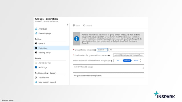O365Con19 - Office 365 Groups Surviving the Real World - Jasper Oosterveld | PPT