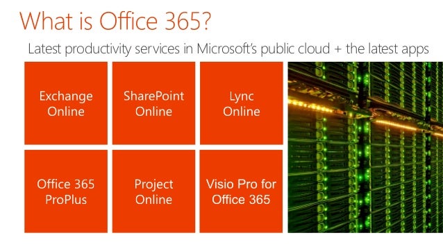 Office 365 introduction and technical overview