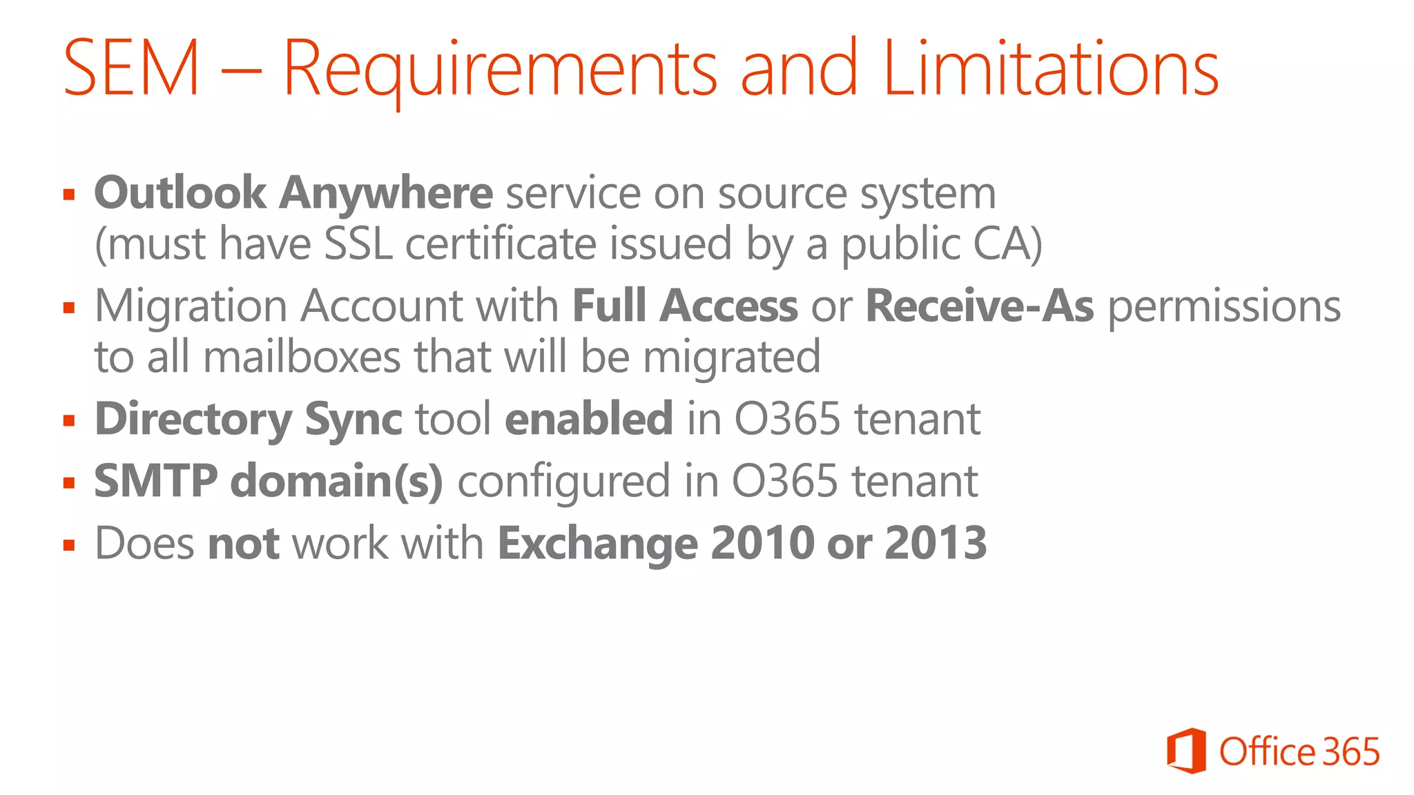 Office 365 migration | PDF