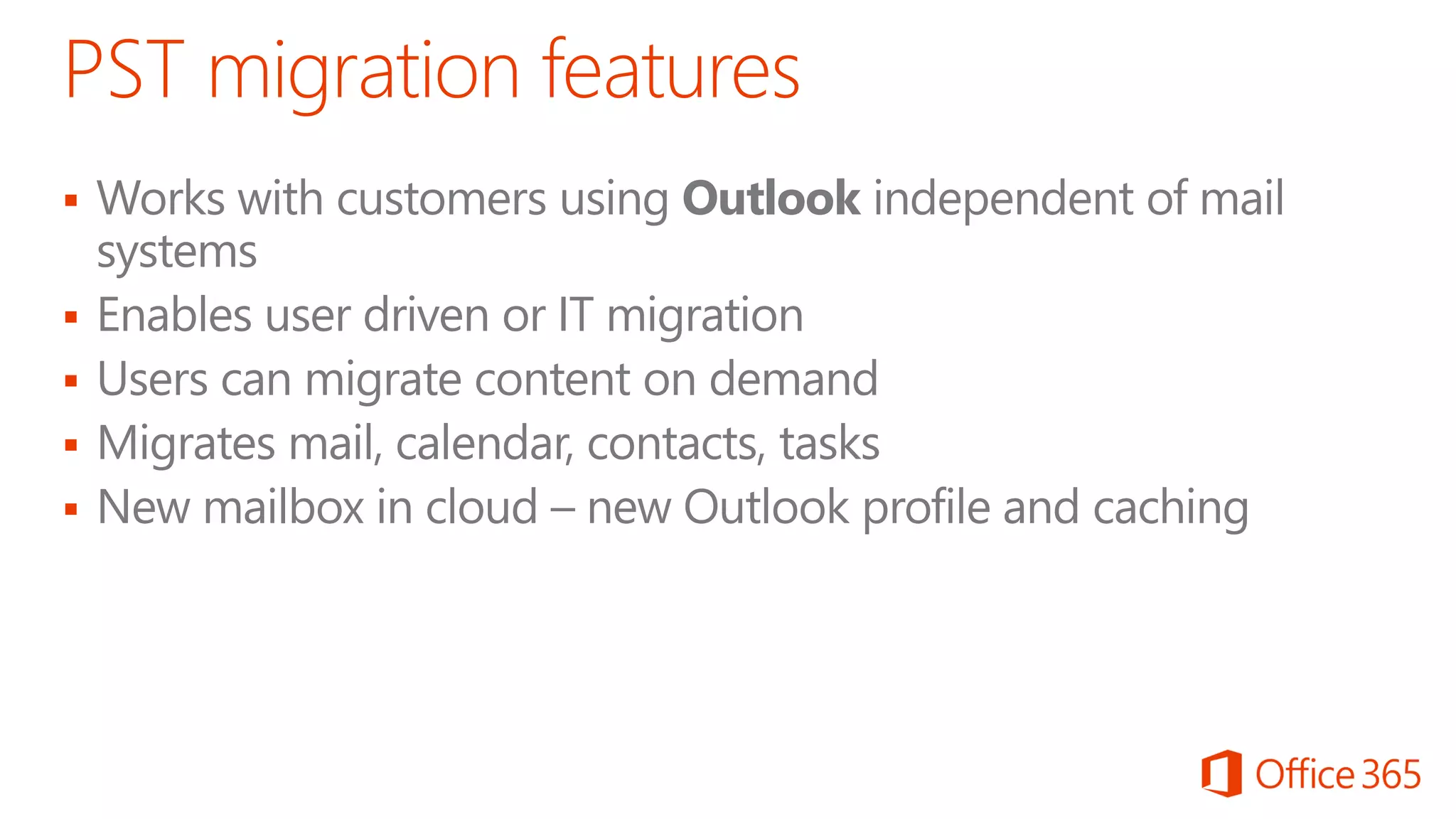 Office 365 migration | PDF