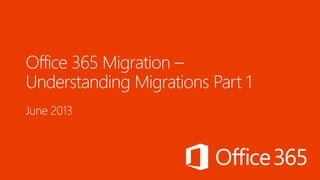 Office 365 migration | PDF