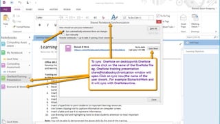 Office 365 one note online training help | PPTX