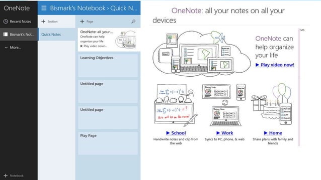 Office 365 one note online training help | PPTX