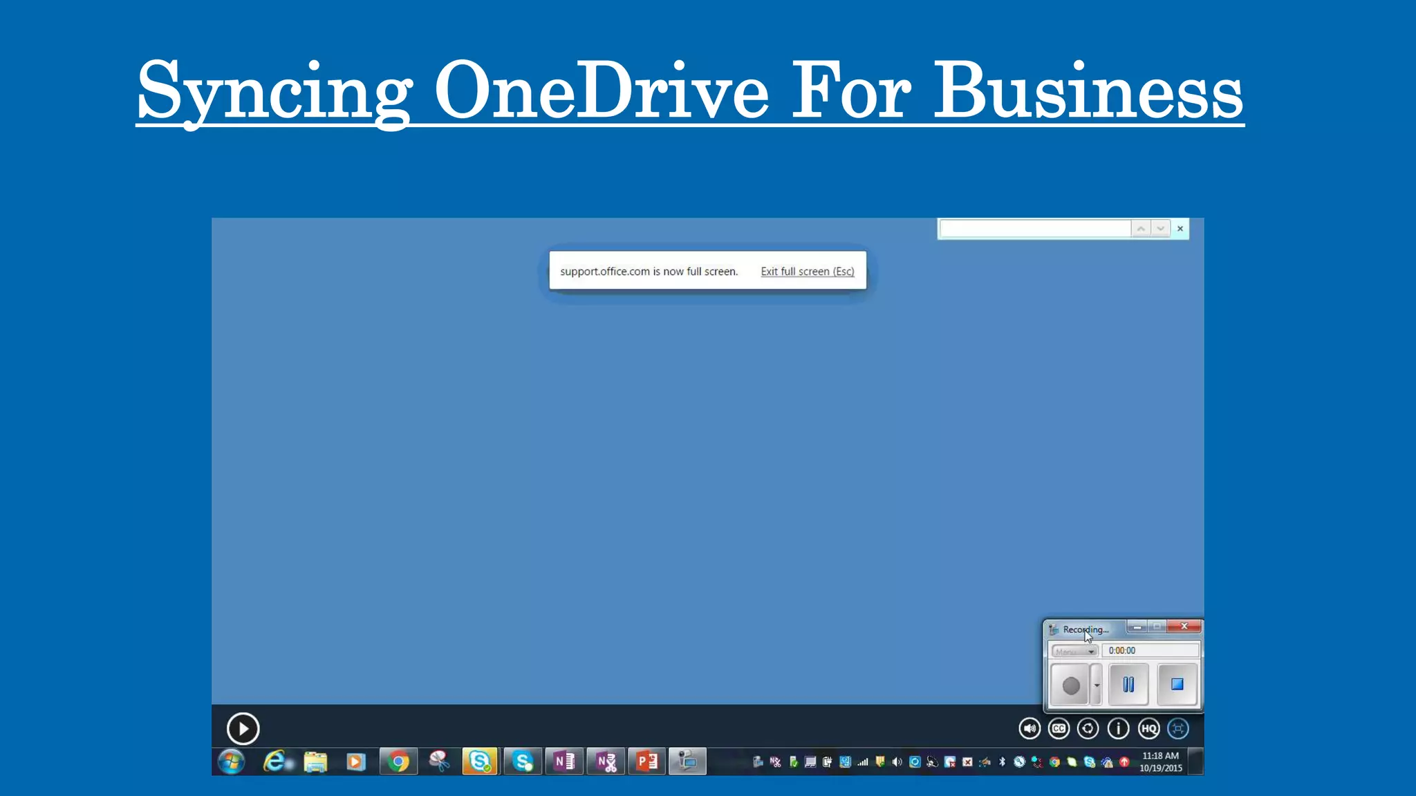 Office 365 overview (onedrive) | PPTX
