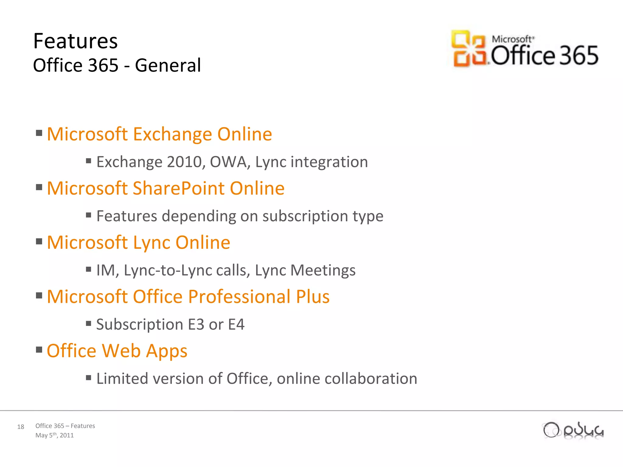 Office 365 presentation | PPTX