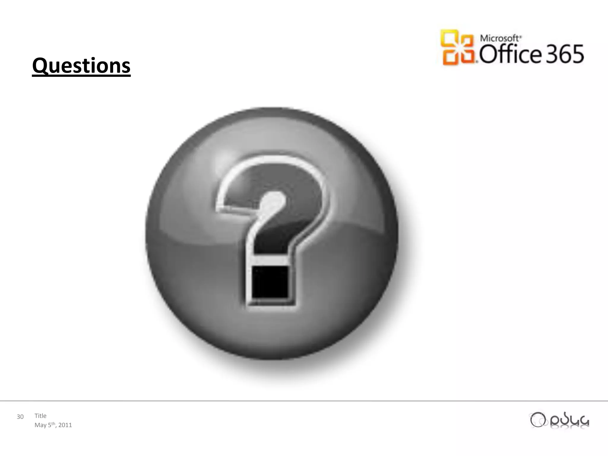 Office 365 presentation | PPTX
