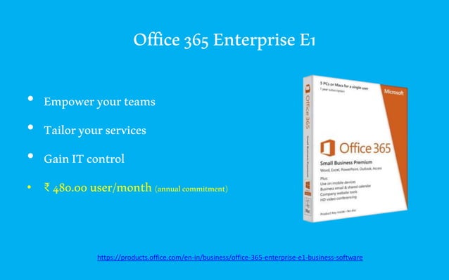 Office 365 Products List | PPT