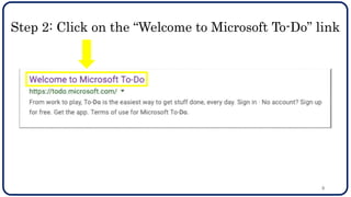 Office 365 To Do List Tutorial | PPTX
