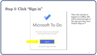 Office 365 To Do List Tutorial | PPTX