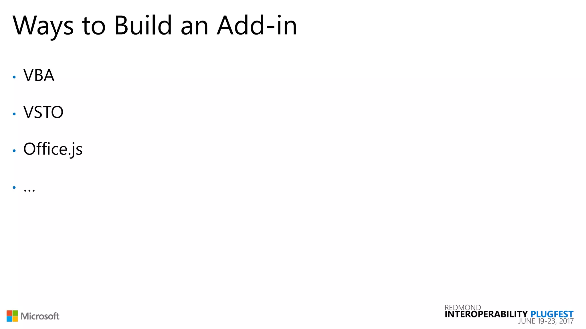 Office Add-in & Microsoft Graph - Development 101 | PPT