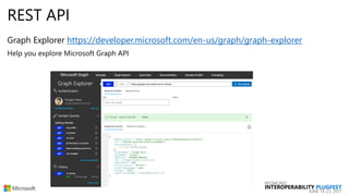 Office Add-in & Microsoft Graph - Development 101 | PPT