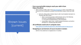 Office Add ins community call-February 2019 | PPT