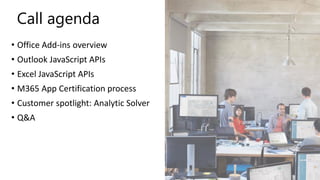 Office Add-ins developer community call-July 2019 | PPT