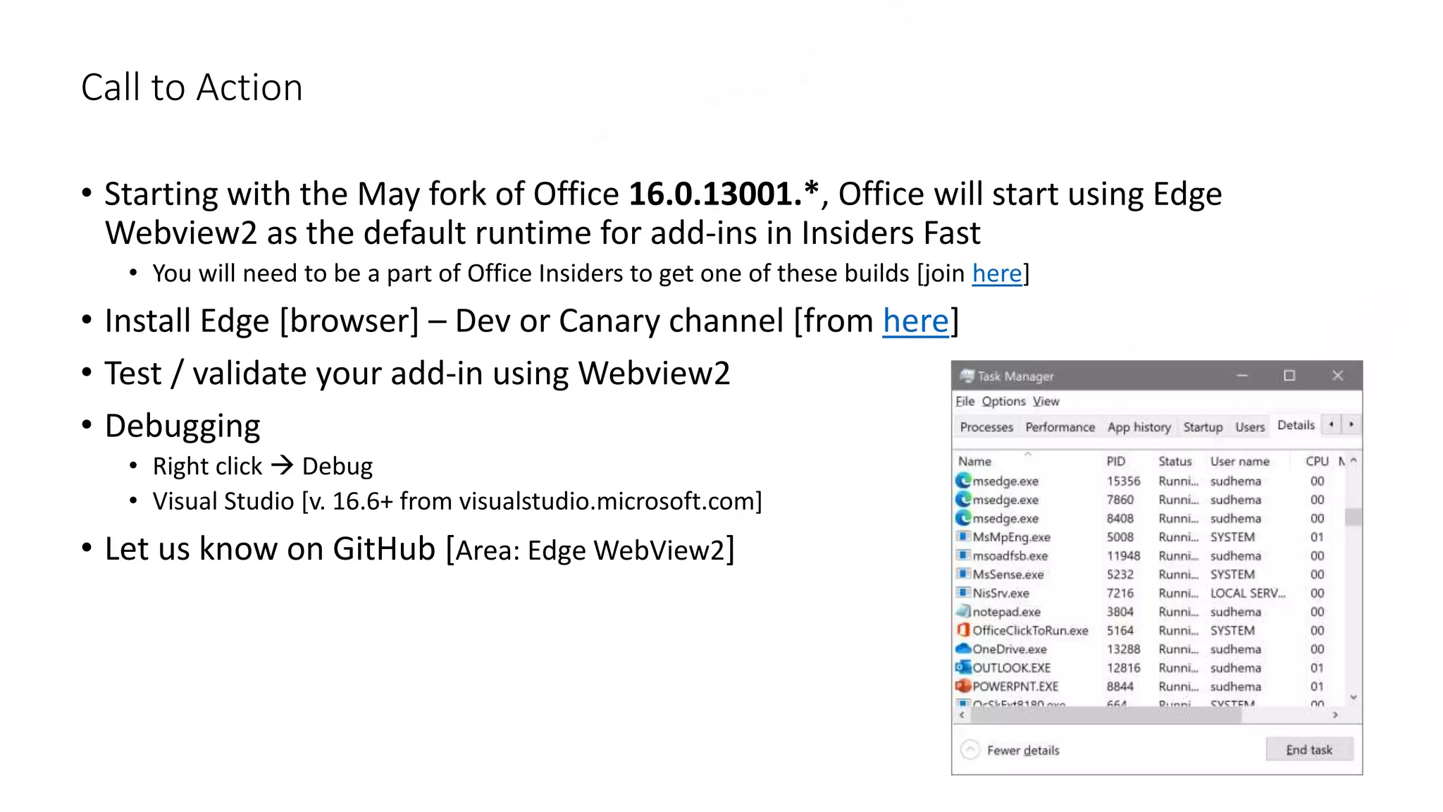 Office Add-ins community call-June 2020 | PPTX | Web Development | Internet