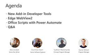Office Add-ins community call-June 2020 | PPT