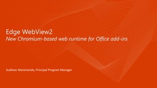 Office Add-ins community call-June 2020 | PPT