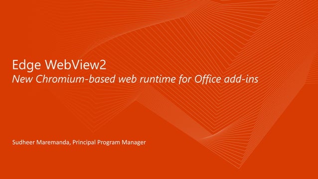 Office Add-ins community call-June 2020 | PPTX | Web Development | Internet