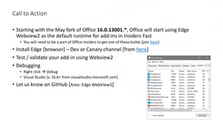 Office Add-ins community call-June 2020 | PPT
