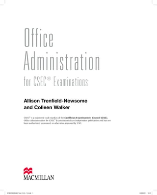 Office administration macmillan caribbean ( pdf drive ) | PDF