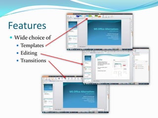 MS Office Alternatives - Lesson 2 (Desktop) | PPT