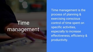 Office and Time Management 2020 | PPTX