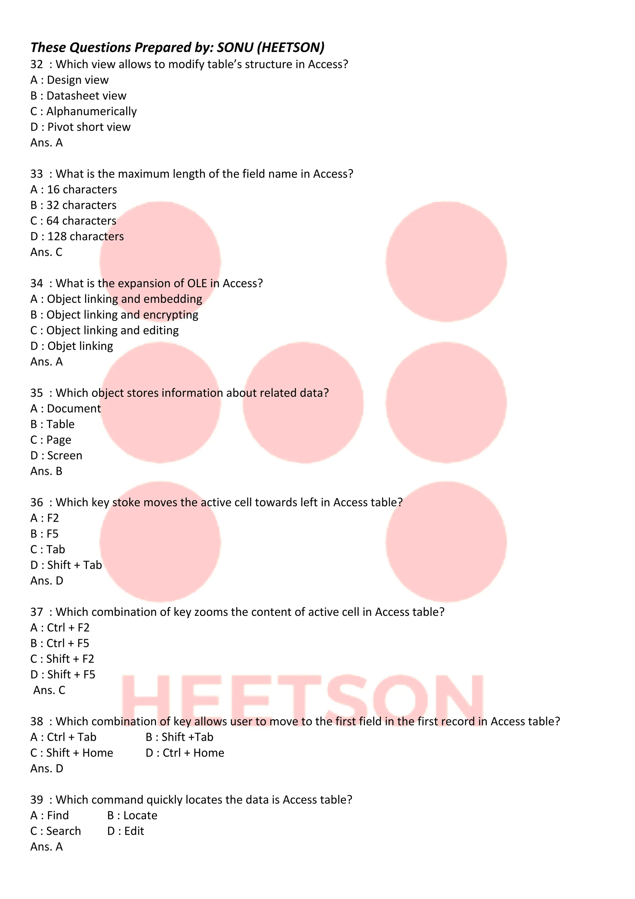 Office Assistant Computer Operator Exam Questions | PDF