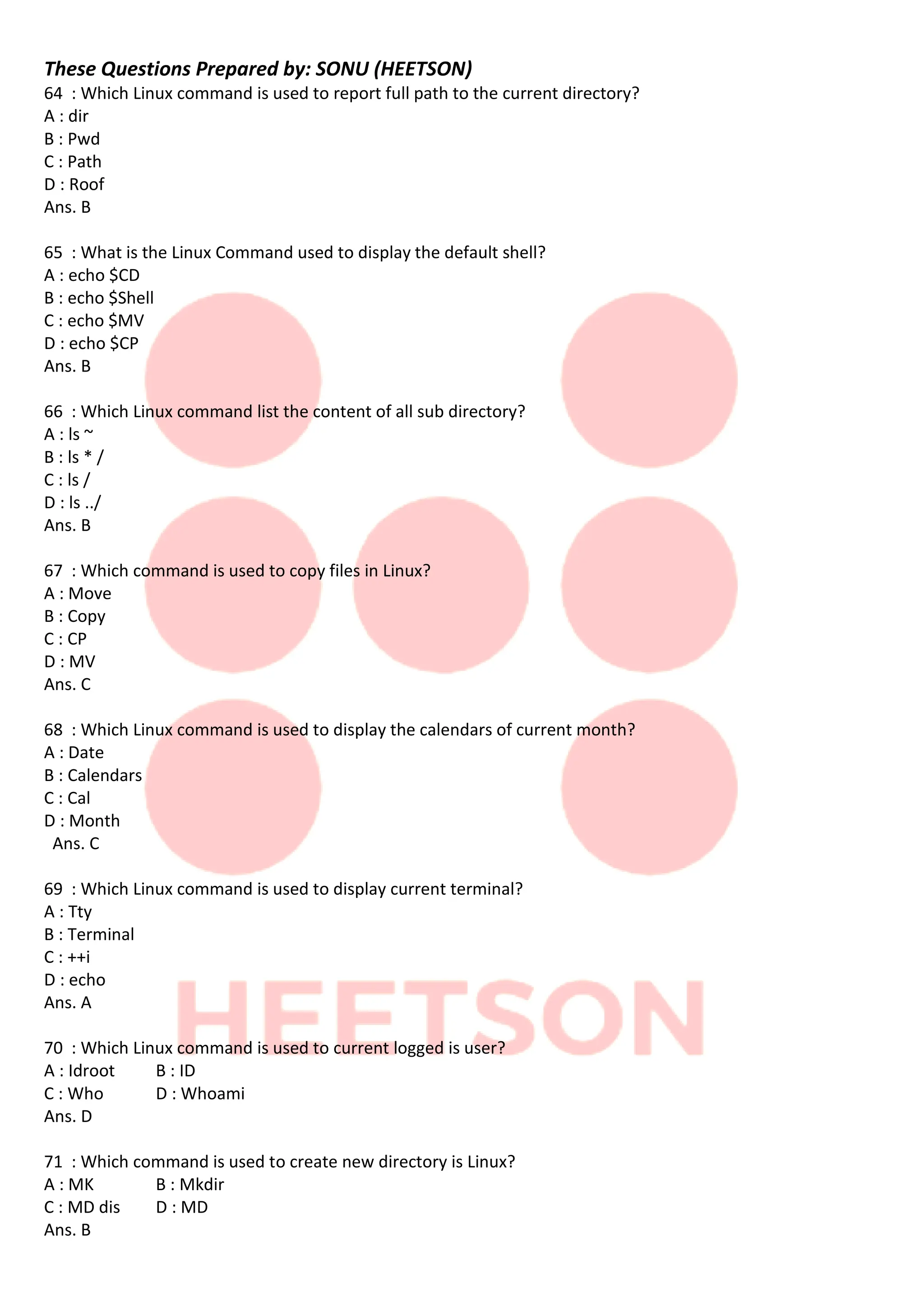 Office Assistant Computer Operator Exam Questions | PDF