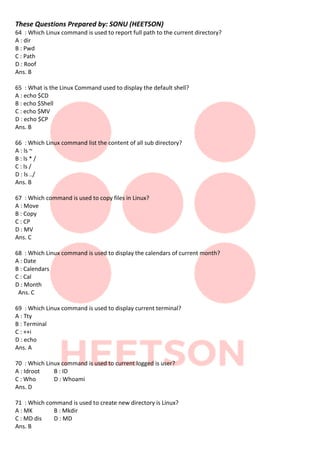 Office Assistant Computer Operator Exam Questions | PDF