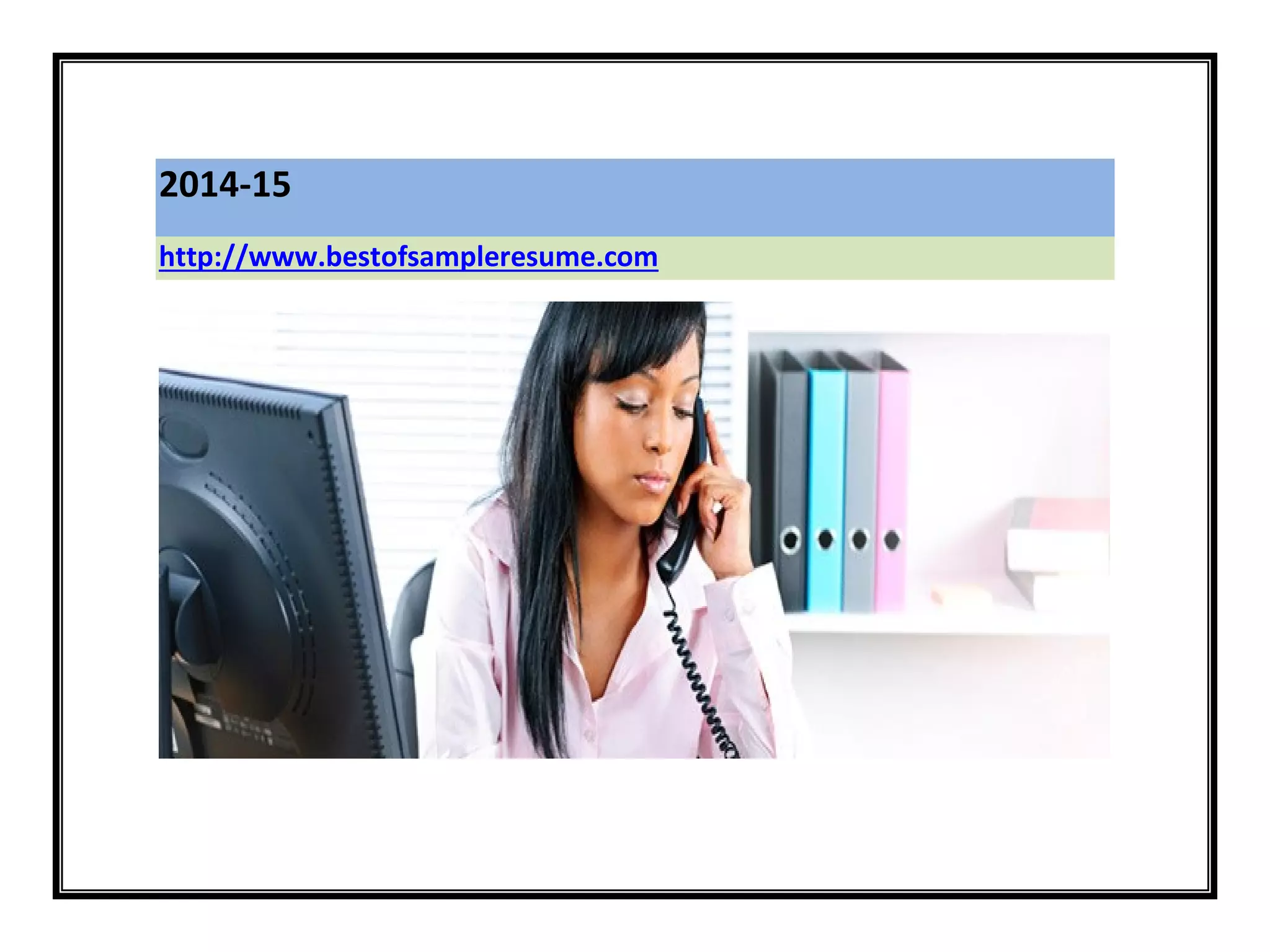 Office assistant cover letter sample | PDF