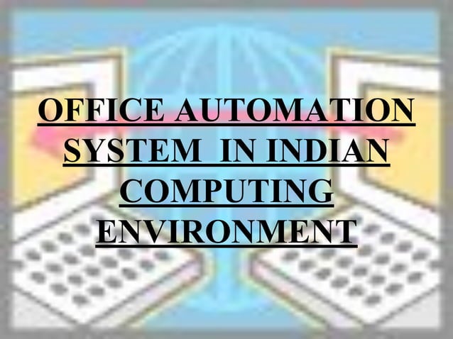 Office automation | PDF