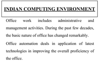 Office automation | PDF