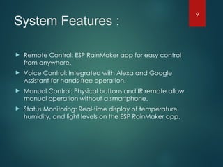 OFFICE AUTOMATION USING ESP 32 AND 8 CHANNEL RELAYMODULE | PPT