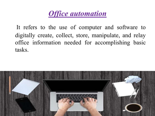 Office automation system 1 | PPT