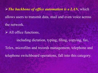 Office automation system 1 | PPTX