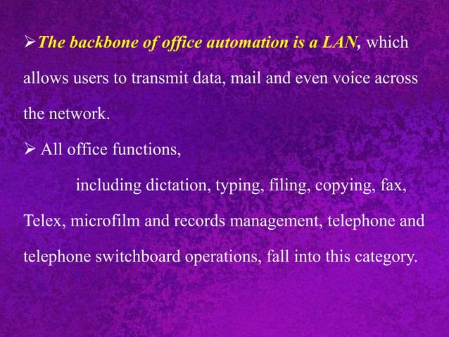 Office automation system 1 | PPT
