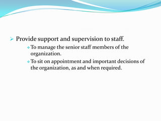 Office bearers | PPTX