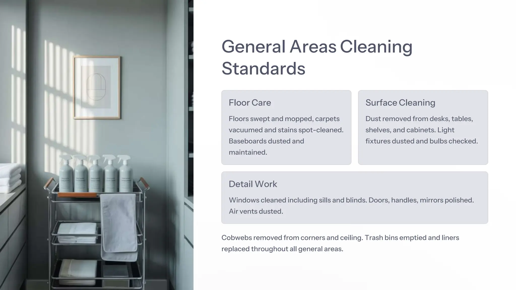 Office Cleaning inspection Checklist with eAuditor Audits & Inspections | PDF