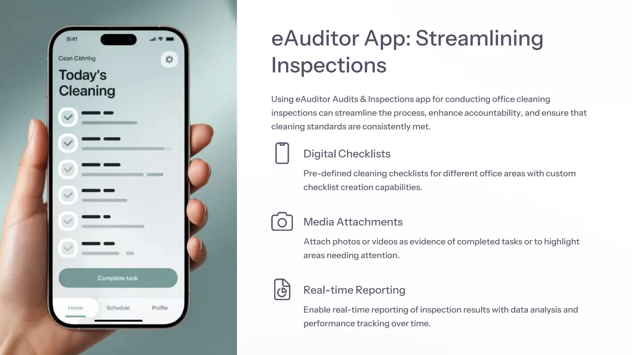 Office Cleaning inspection Checklist with eAuditor Audits & Inspections | PDF