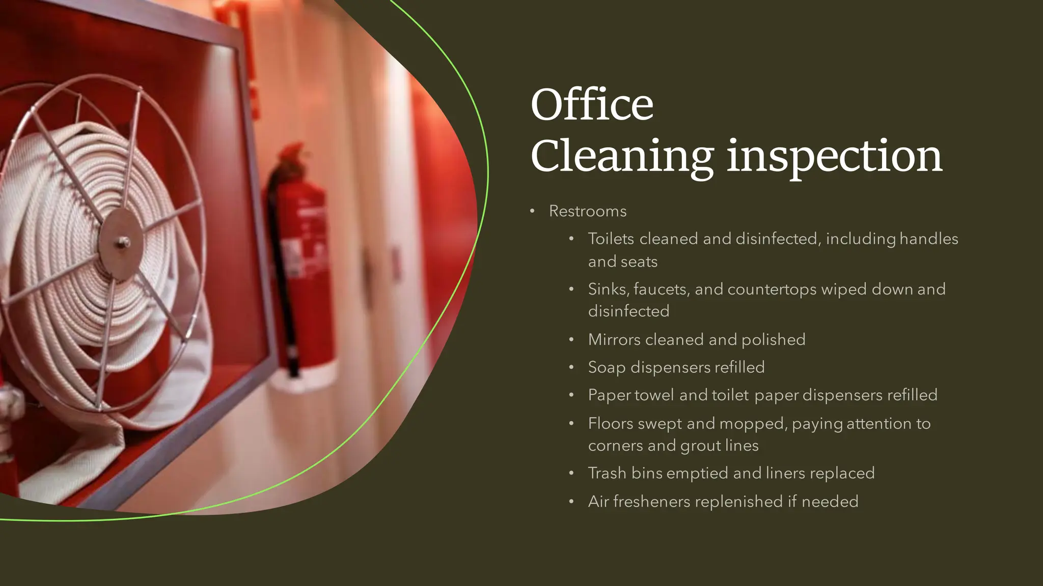 Office Cleaning inspection eAuditor Audits & Inspections | PPT