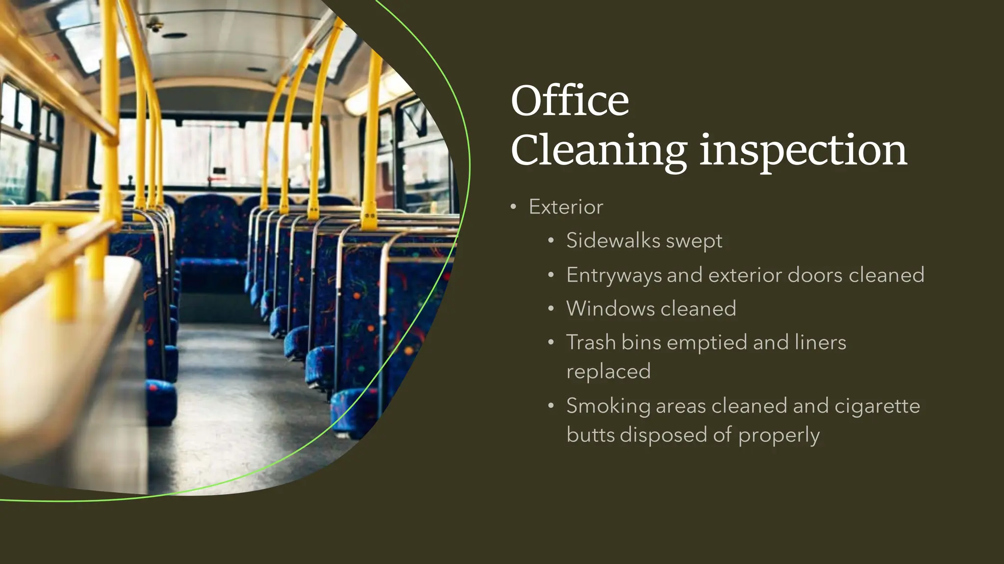 Office Cleaning inspection eAuditor Audits & Inspections | PPT