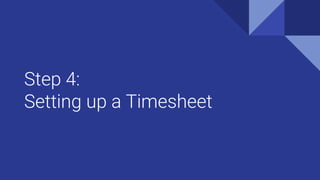 OfficeClip timesheet | PPTX