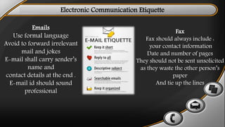 Office code of conduct | PPTX | Email | Internet